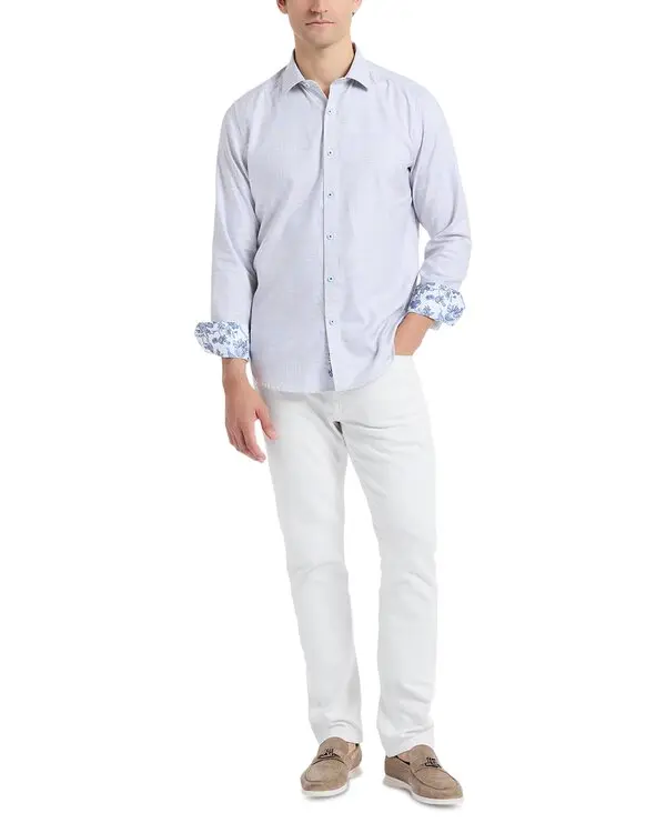 Robert Graham Edison Woven Shirt - Sand
