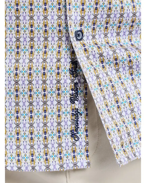 Robert Graham Abbotswell Printed Short Sleeve Woven Shirt