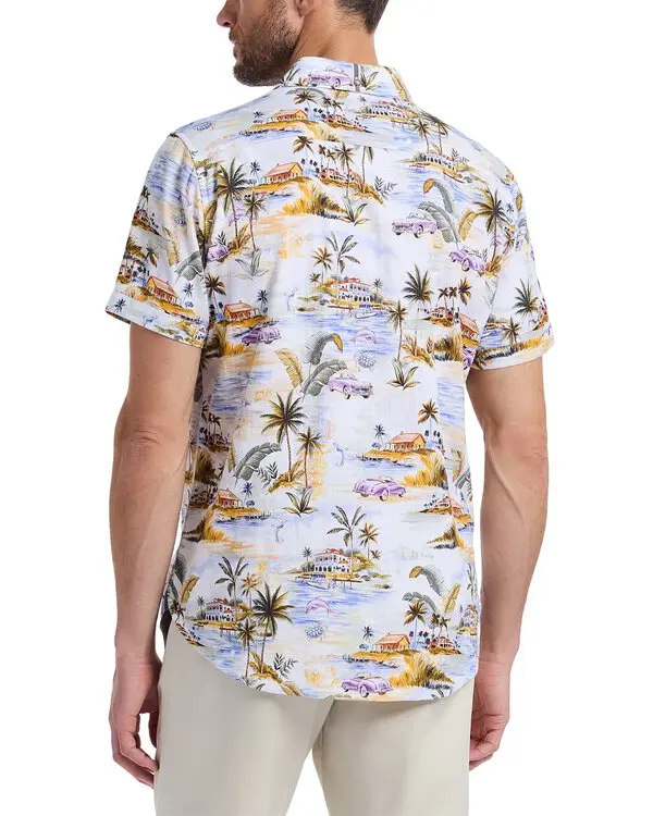 Robert Graham Curtis Tropical Graphic Shirt