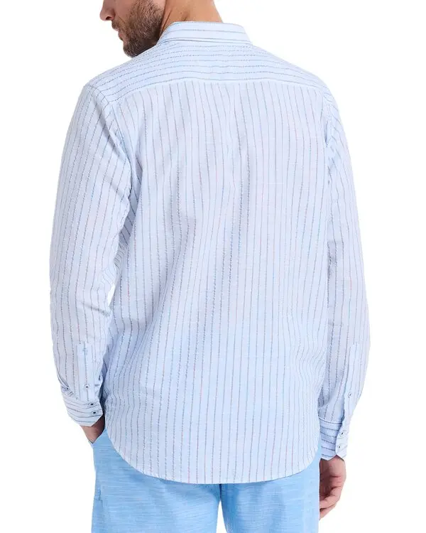 Robert Graham Wythburn Striped Long Sleeve Woven Shirt