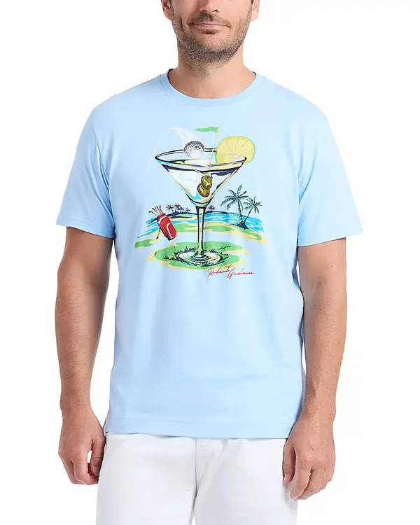 Robert Graham Hole In Fun Short Sleeve Graphic Tee