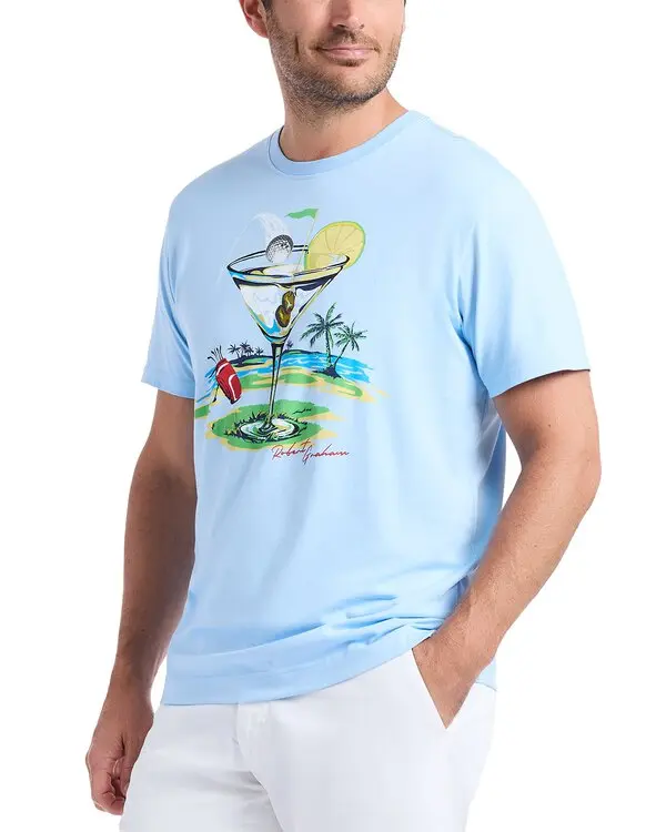 Robert Graham Hole In Fun Short Sleeve Graphic Tee