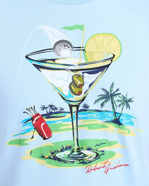Robert Graham Hole In Fun Short Sleeve Graphic Tee