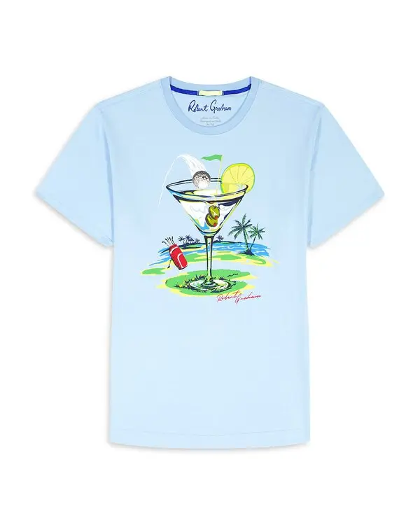 Robert Graham Hole In Fun Short Sleeve Graphic Tee