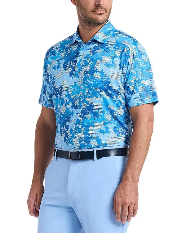 Robert Graham Parkston Ice Camo Polo Shirt