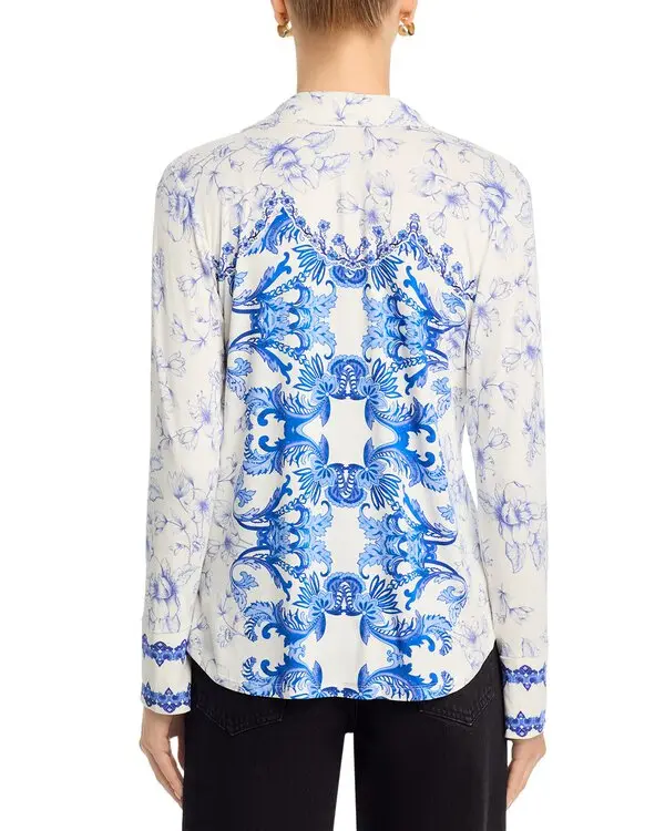 Johnny Was Button-front Shirt - Vallora