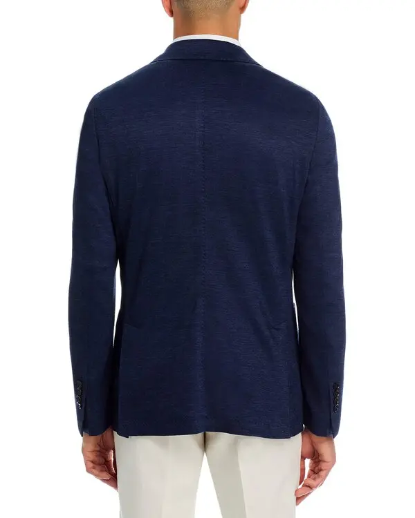 MAURIZIO BALDASSARI Wool, Linen, & Silk Jersey Unstructured Sport Coat