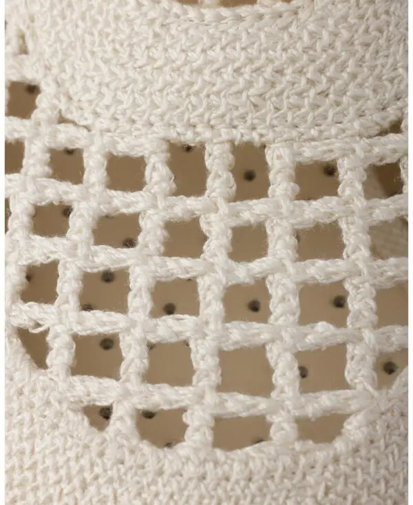 Prada Collapse Crochet Laced Sneakers - Neutral