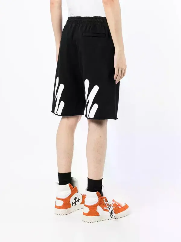 Off-White Diag-print Track Shorts