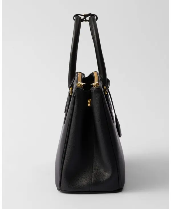 Prada Galleria Medium Saffiano Leather Bag - Black