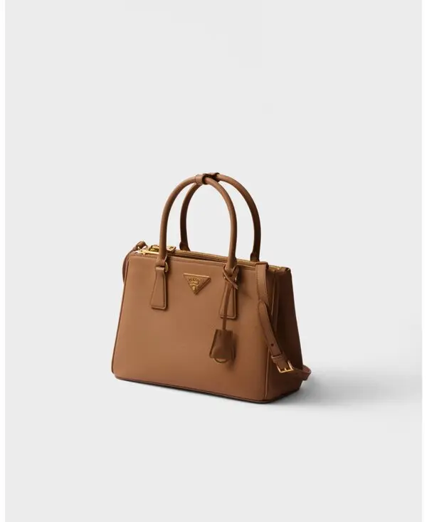 Prada Galleria Medium Saffiano Leather Bag - Brown