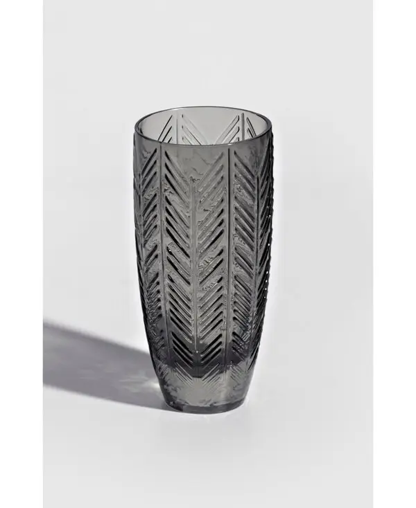 Missoni Zig Zag Champagne Glasses, Set Of 6 - Grey