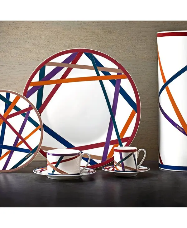 Missoni Nastri Coffee Cup & Saucer, Set Of 6 - Multicolor