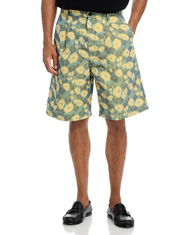 Marni Floral Print Bermuda Shorts