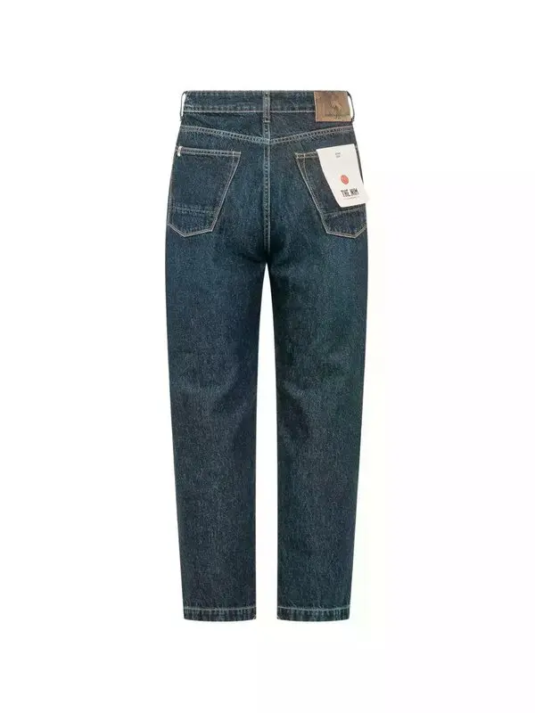 THE.NIM Logo-patch Straight-leg Jeans