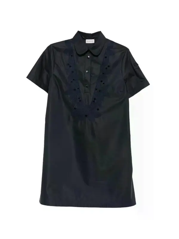 Moncler Broderie-anglaise Mini Dress