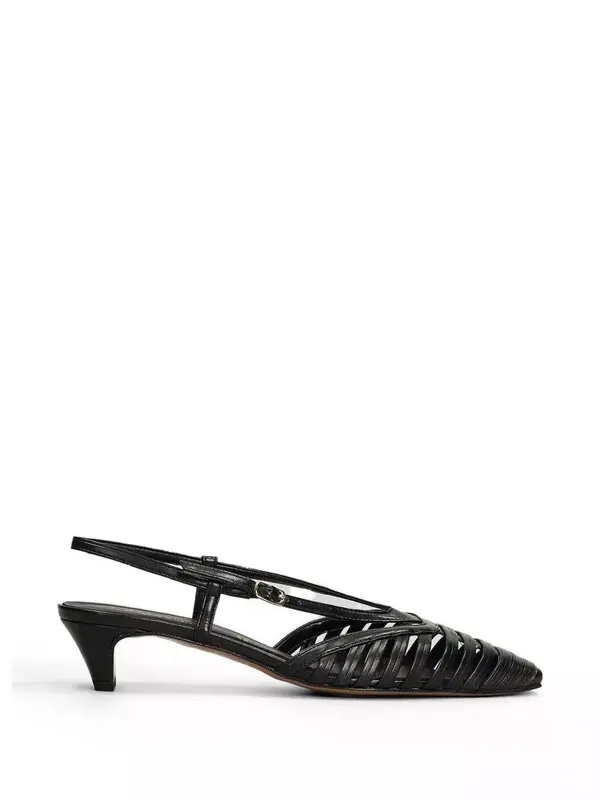 BIANCADI Caged Slingback Pumps