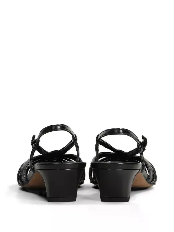 BIANCADI Caged Slingback Pumps