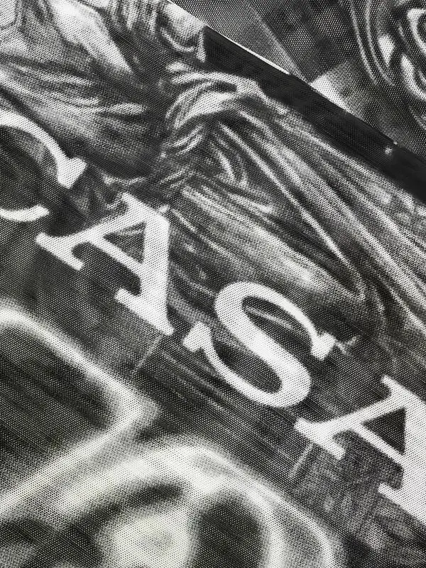 Casablanca Rave Collage Patchwork-print T-shirt