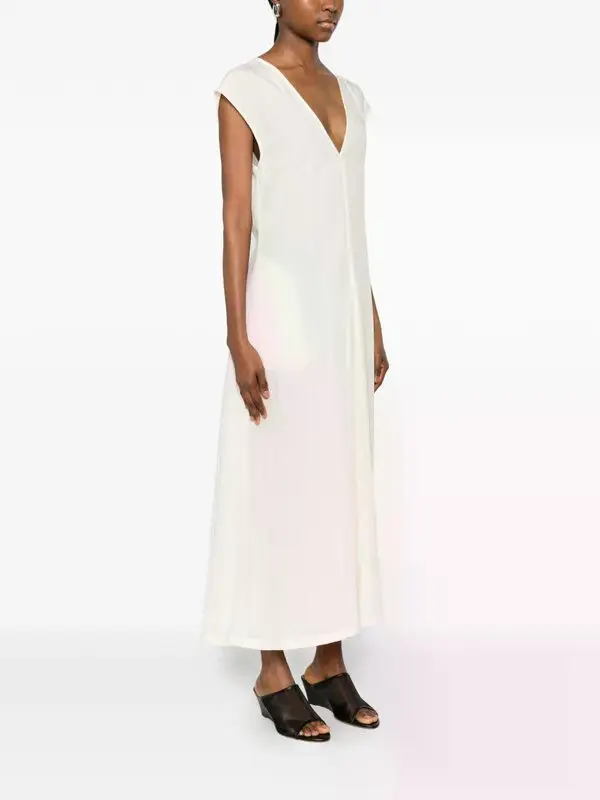 COVERT V-neck Back-tie Maxi Dress