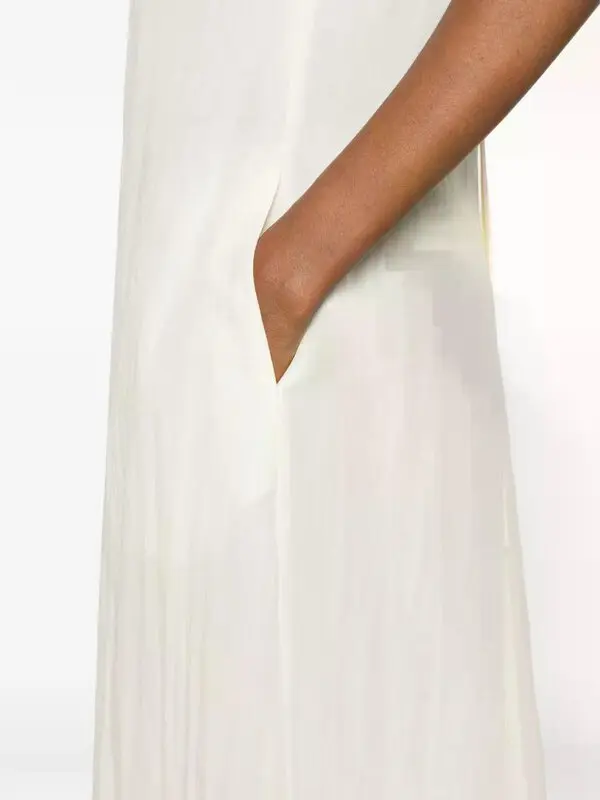 COVERT V-neck Back-tie Maxi Dress