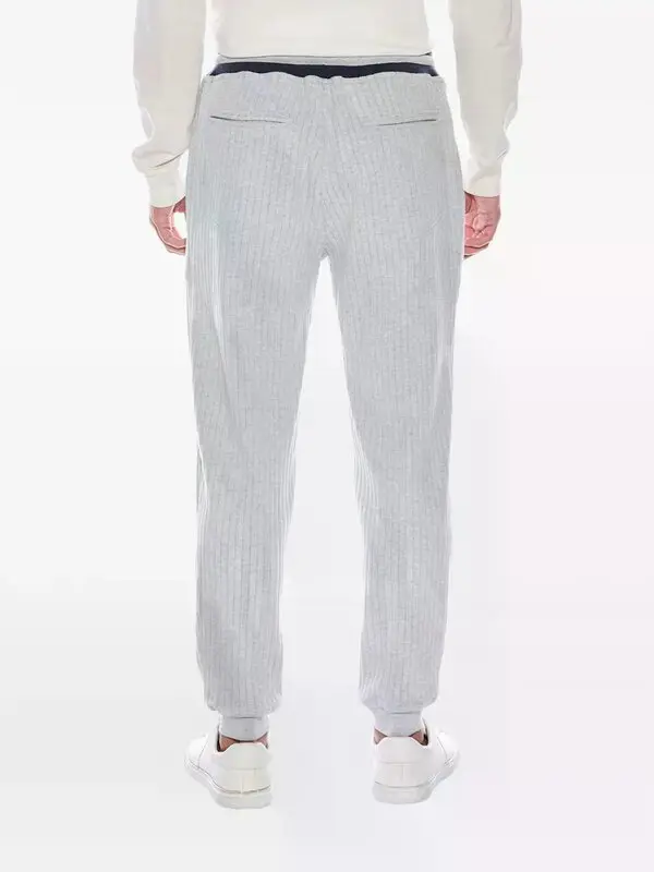 Brunello Cucinelli Ribbed Drawstring Track Pants