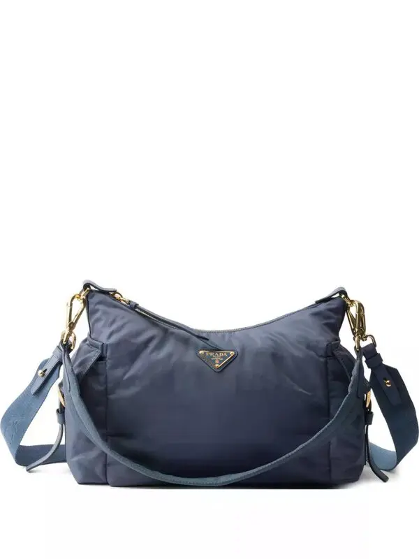 Prada Re-nylon And Leather Large Explore Bag