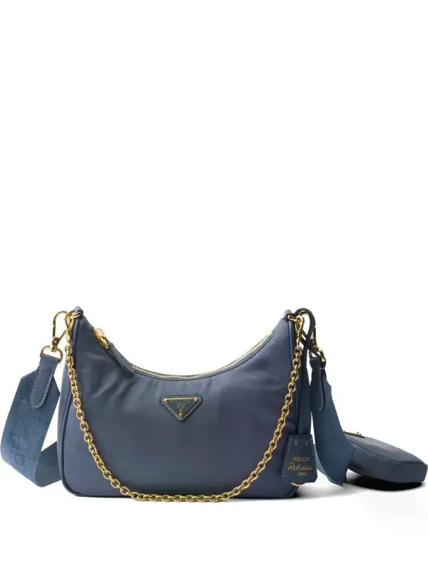 Prada Re-edition 2005 Re-nylon Shoulder Bag - Blue