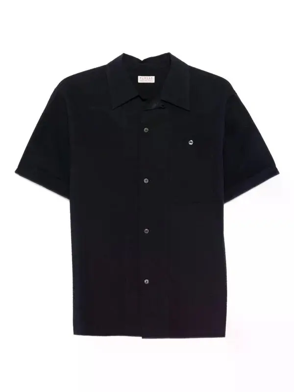 FURSAC Patch-pocket Textured Shirt