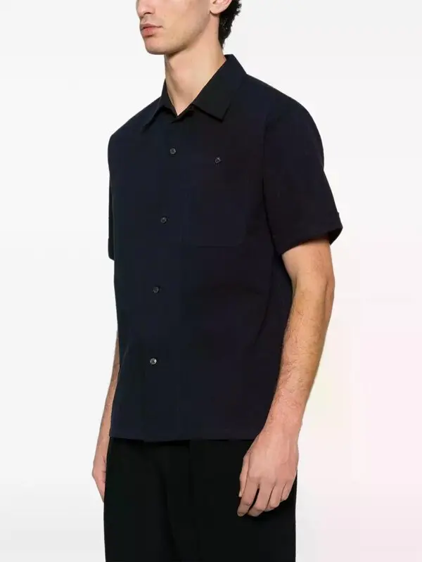 FURSAC Patch-pocket Textured Shirt