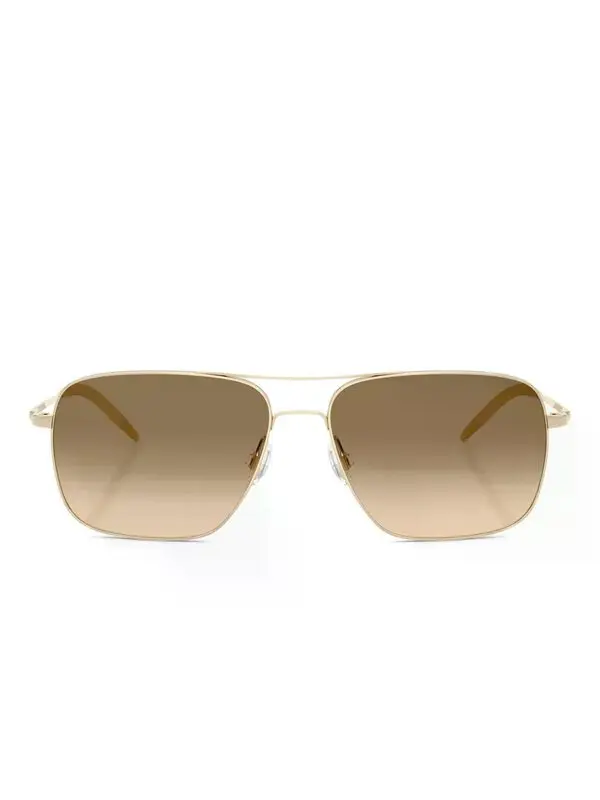 Oliver Spencer Metal Frame Sunglasses - Gold