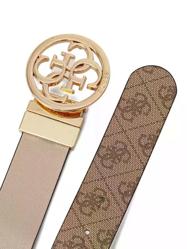 Guess Logo-plaque Reversible Belt