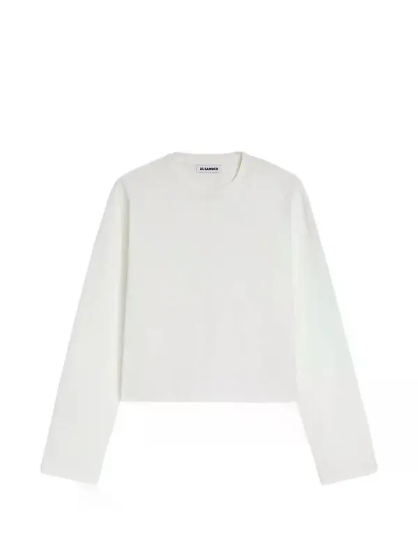 JIL SANDER Boxy Long-sleeve T-shirt - White