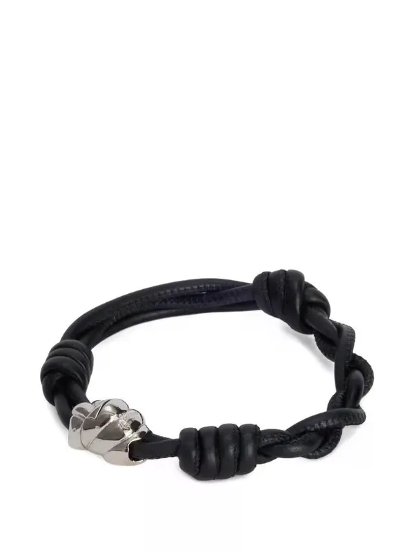 JIL SANDER Tangle Knot-pendant Bracelet - Silver