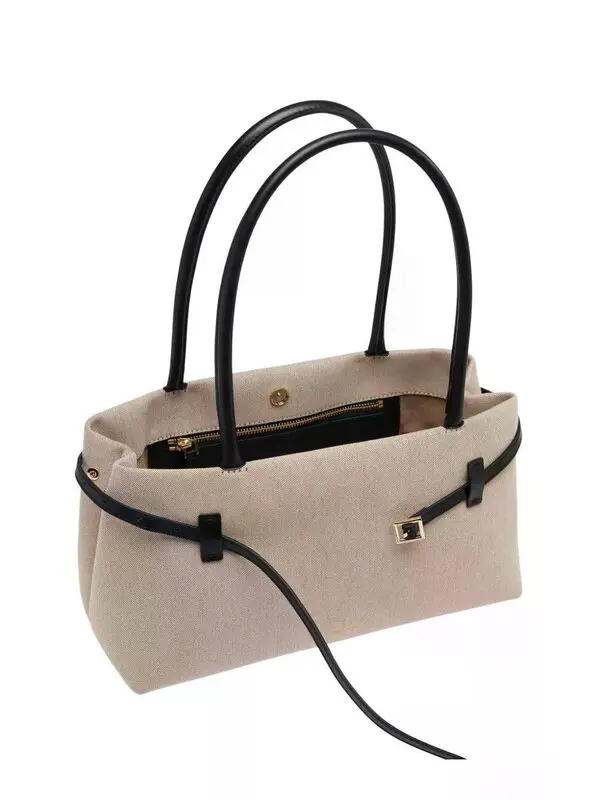 Manu Atelier Le Cambon Belted Shoulder Bag - Neutrals