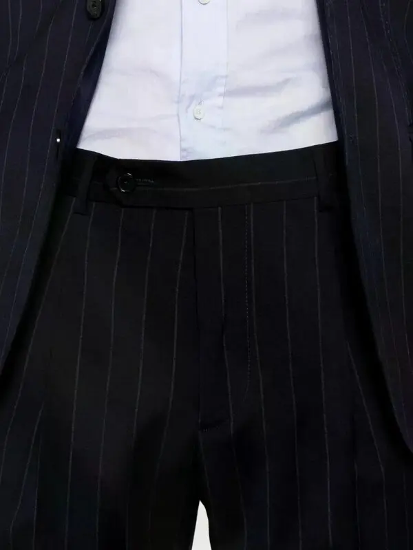 MANUEL RITZ Pinstripe Single-breasted Suit