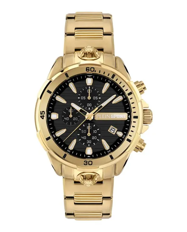 PLEIN SPORT Impact Chronograph Watch - Stainless Steel
