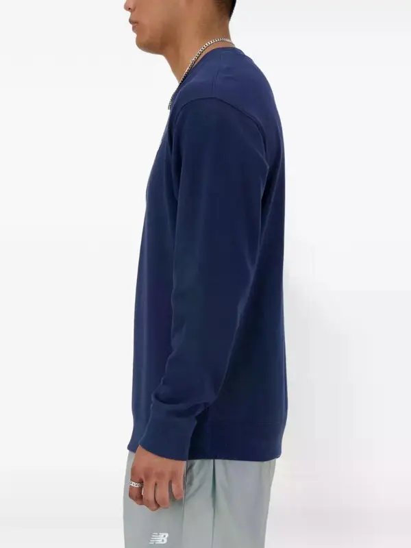 NEW BALANCE Sport Essentials Crew-neck Sweatshirt - Blue