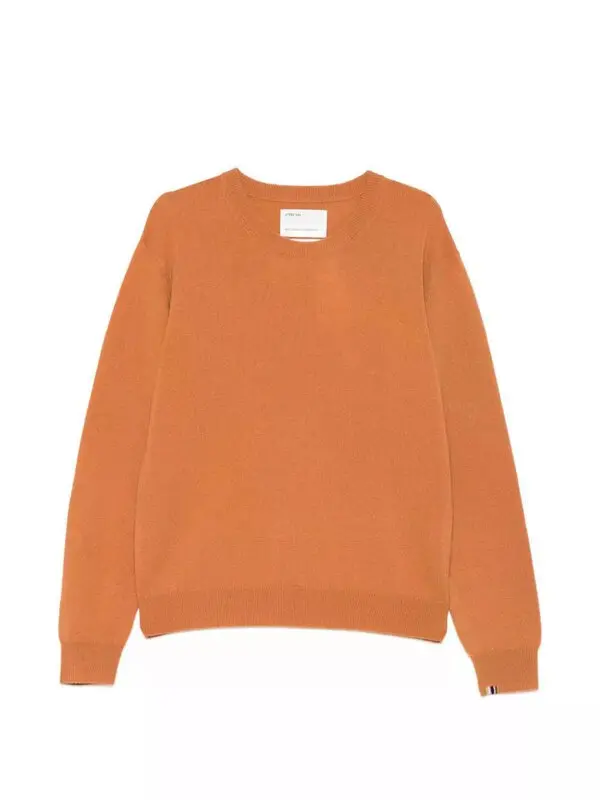 EXTREME CASHMERE X Bis Crew Neck Sweater - Orange
