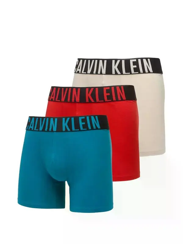 Calvin Klein Logo-waistband Boxers - Blue