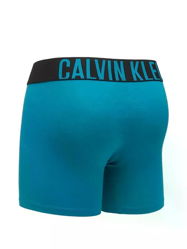 Calvin Klein Logo-waistband Boxers - Blue