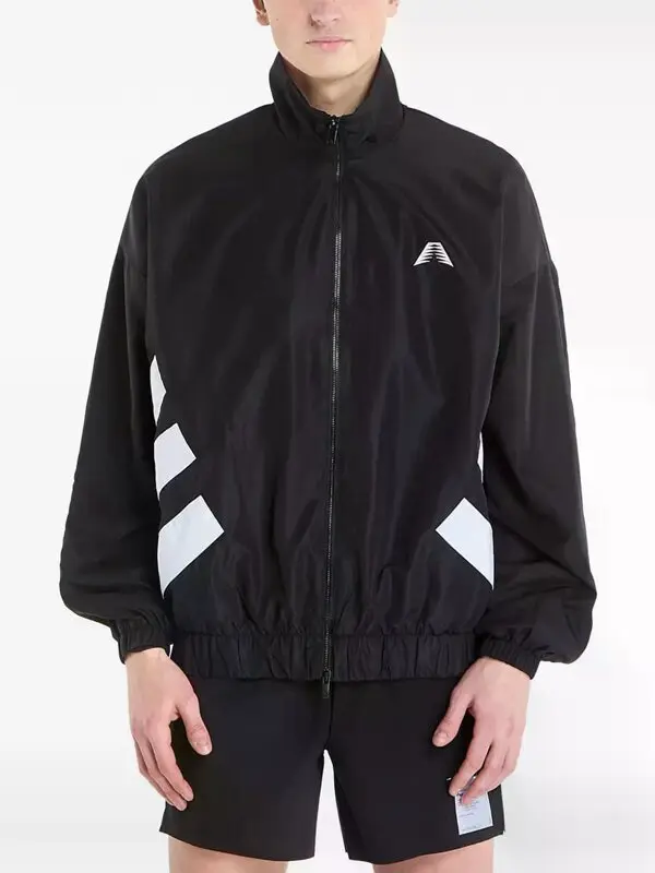 Adidas Logo-print Jacket - Black