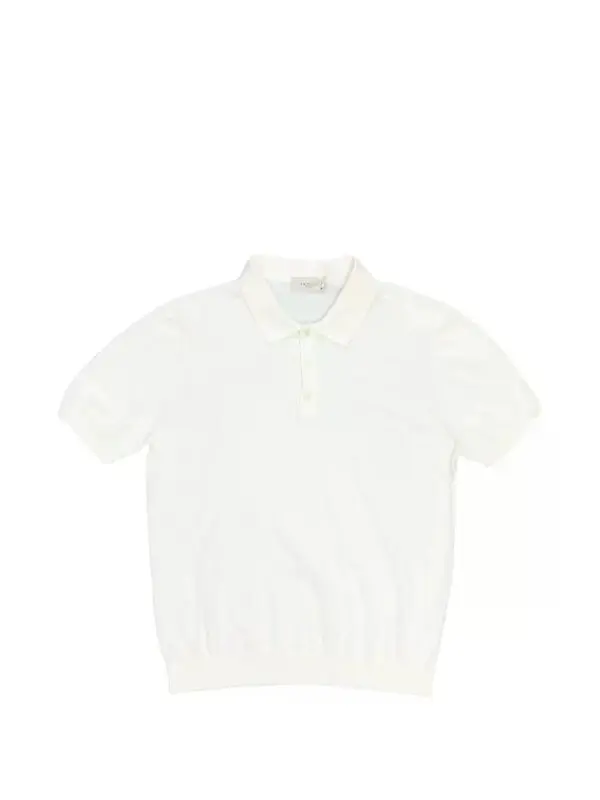 PIACENZA CASHMERE 1733 Short-sleeves Polo Shirt - White