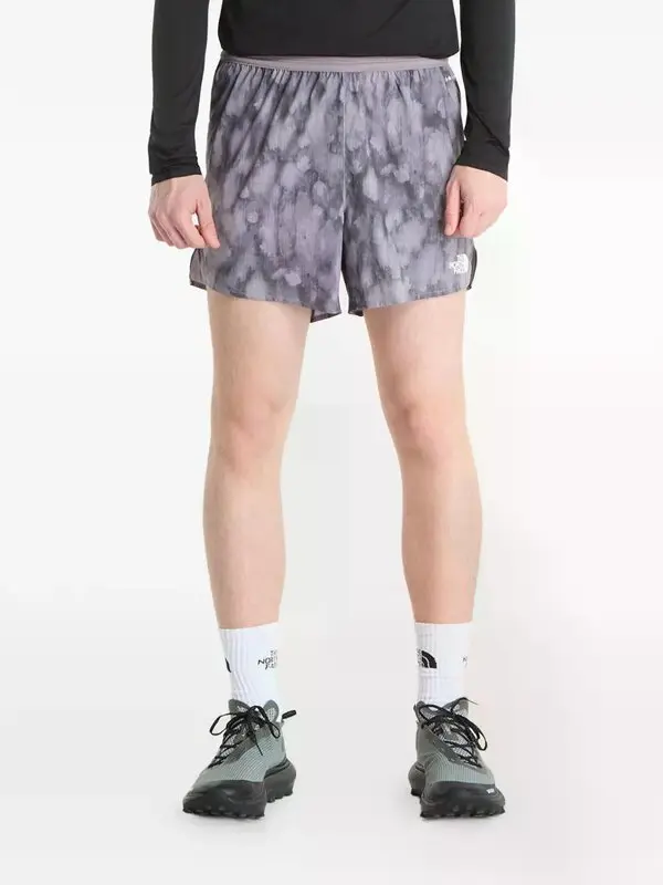 The North Face Sunriser Abstract-print Shorts - Grey