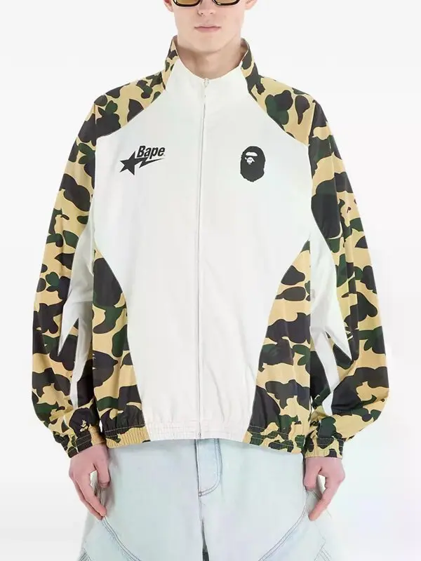 A BATHING APE 1st Camo Jacket - White