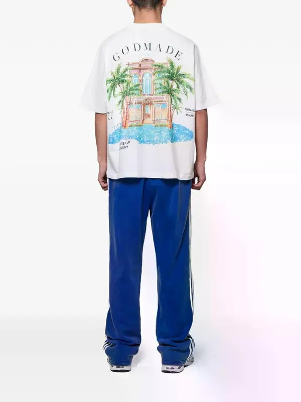 GODMADE Chateau Graphic-print T-shirt