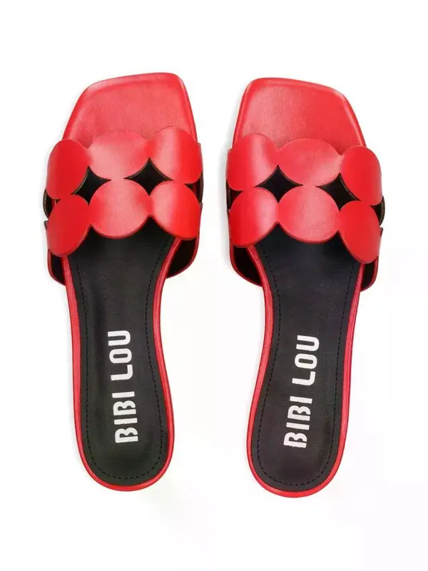 BIBI LOU Onami Cut-out Leather Sandals