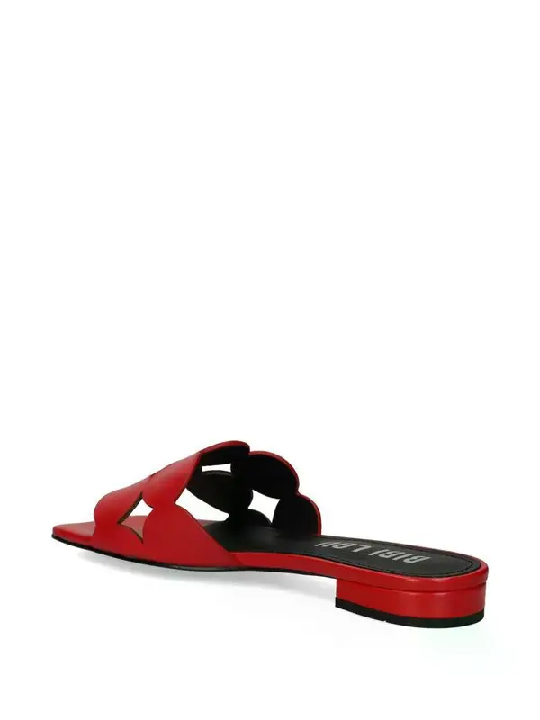 BIBI LOU Onami Cut-out Leather Sandals