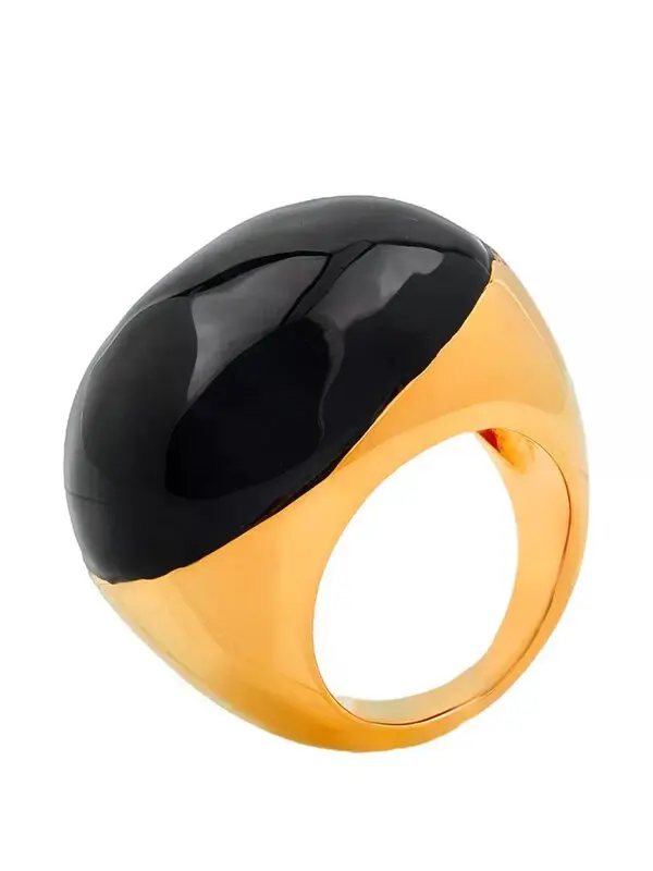 Marni Cabochon-cut Resin Ring - Gold