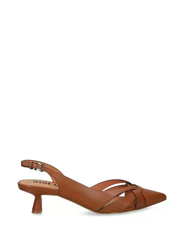 BIBI LOU Nolia Slingback Pumps - Brown